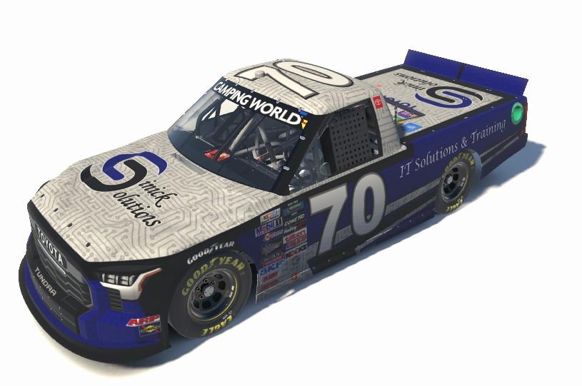 Toyota Tundra Truck 2022 Sinick Solutions Circuit by Adam Sinick ...