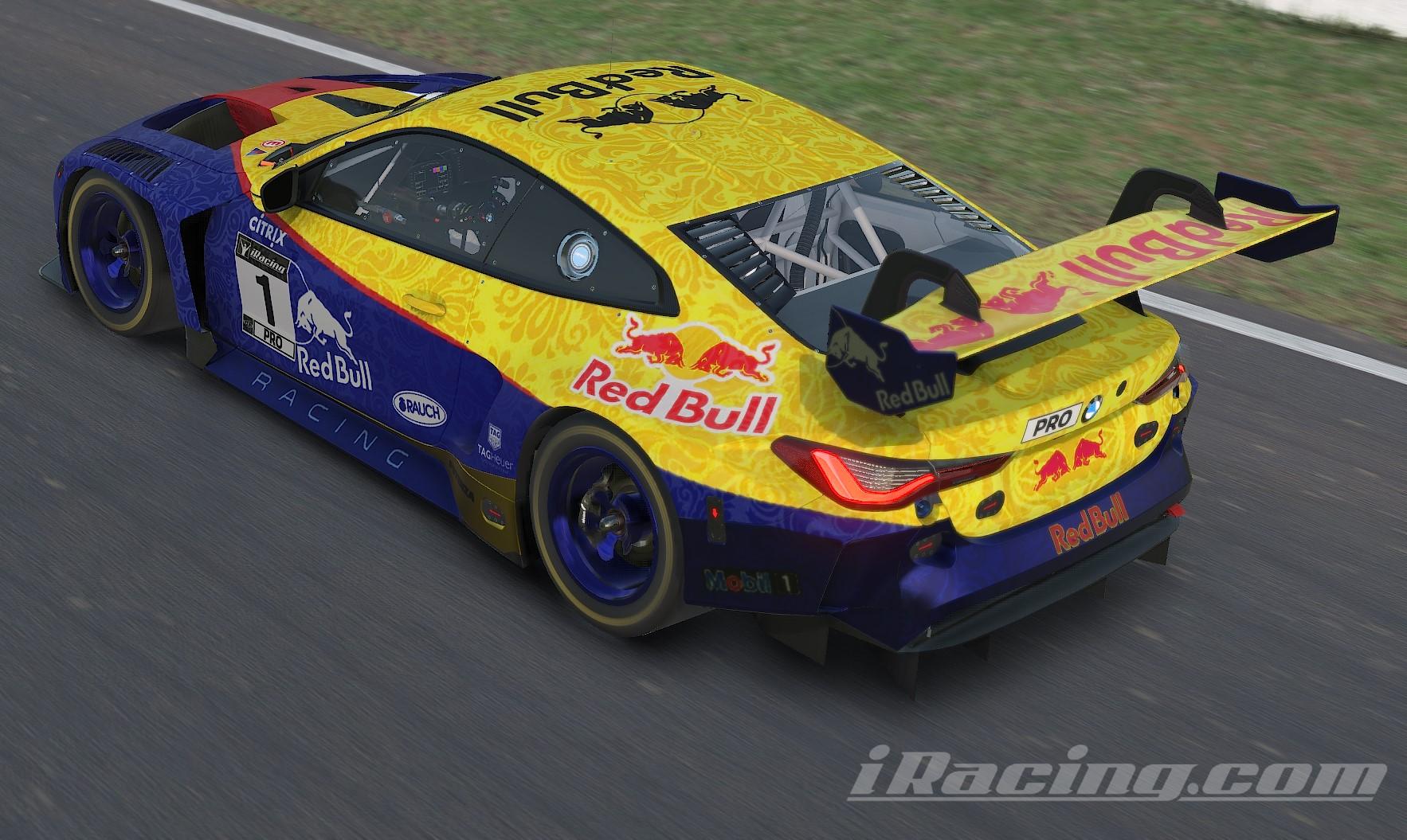 BMW M4 GT3 red bull edition by Pedro Hernández R. - Trading Paints