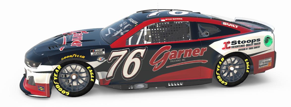 Kyle Ritchie Garner Trucking #76 by Travis Skrumeda - Trading Paints