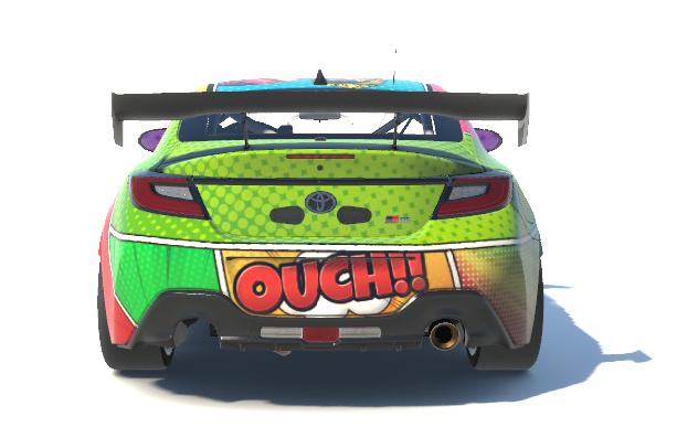 Toyota - Pop Art Livery by Russell McGuire - Trading Paints