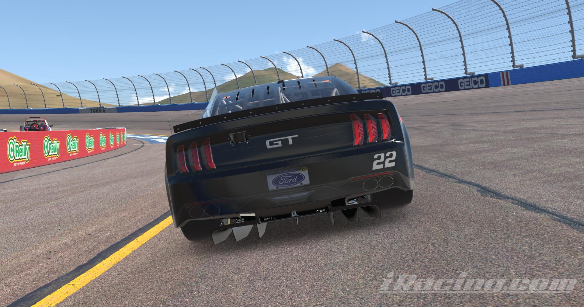 #22 Joey Logano 2023 Test Car by Martin Roberg - Trading Paints