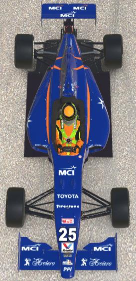 1997 Arciero-Wells Racing Max Papis by Matthew Ponto - Trading Paints