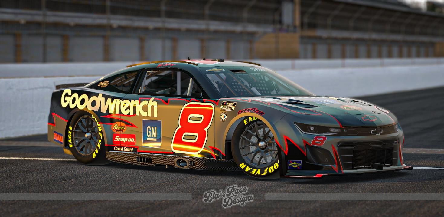 #8 Kevin Harvick Throwback NG Camaro by Noah O. - Trading Paints