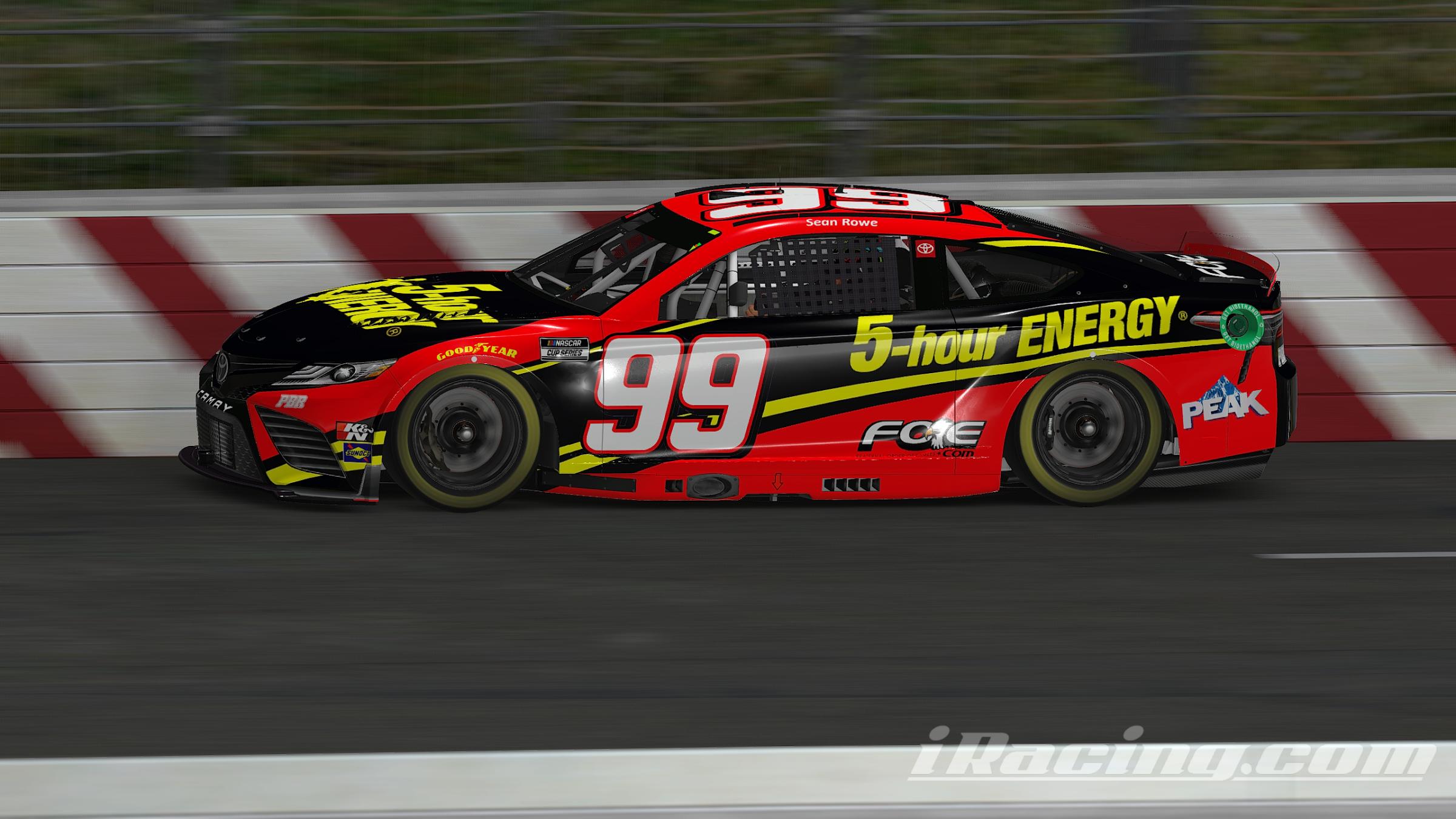 Sean Rowe 5HE #99 by James R Bomar - Trading Paints