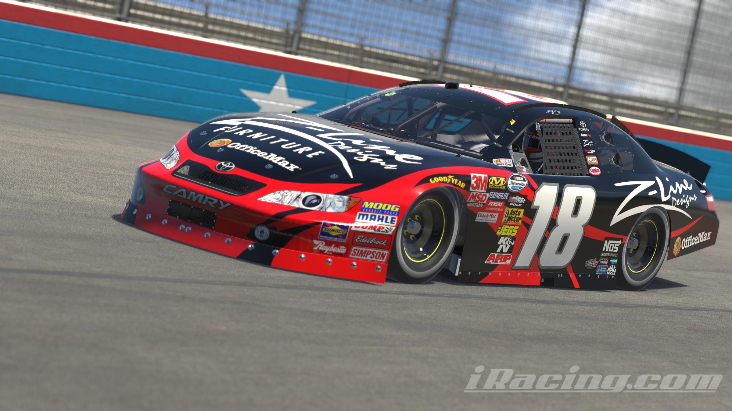 Kyle Busch 2010 Z-Line Designs Camry (Custom #) by Gary P. - Trading Paints