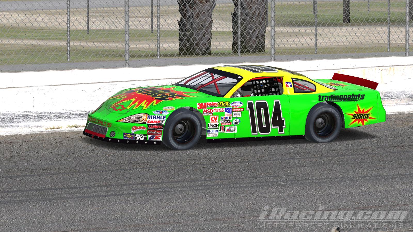 Surge Cola Late Model by Chip Dickert - Trading Paints