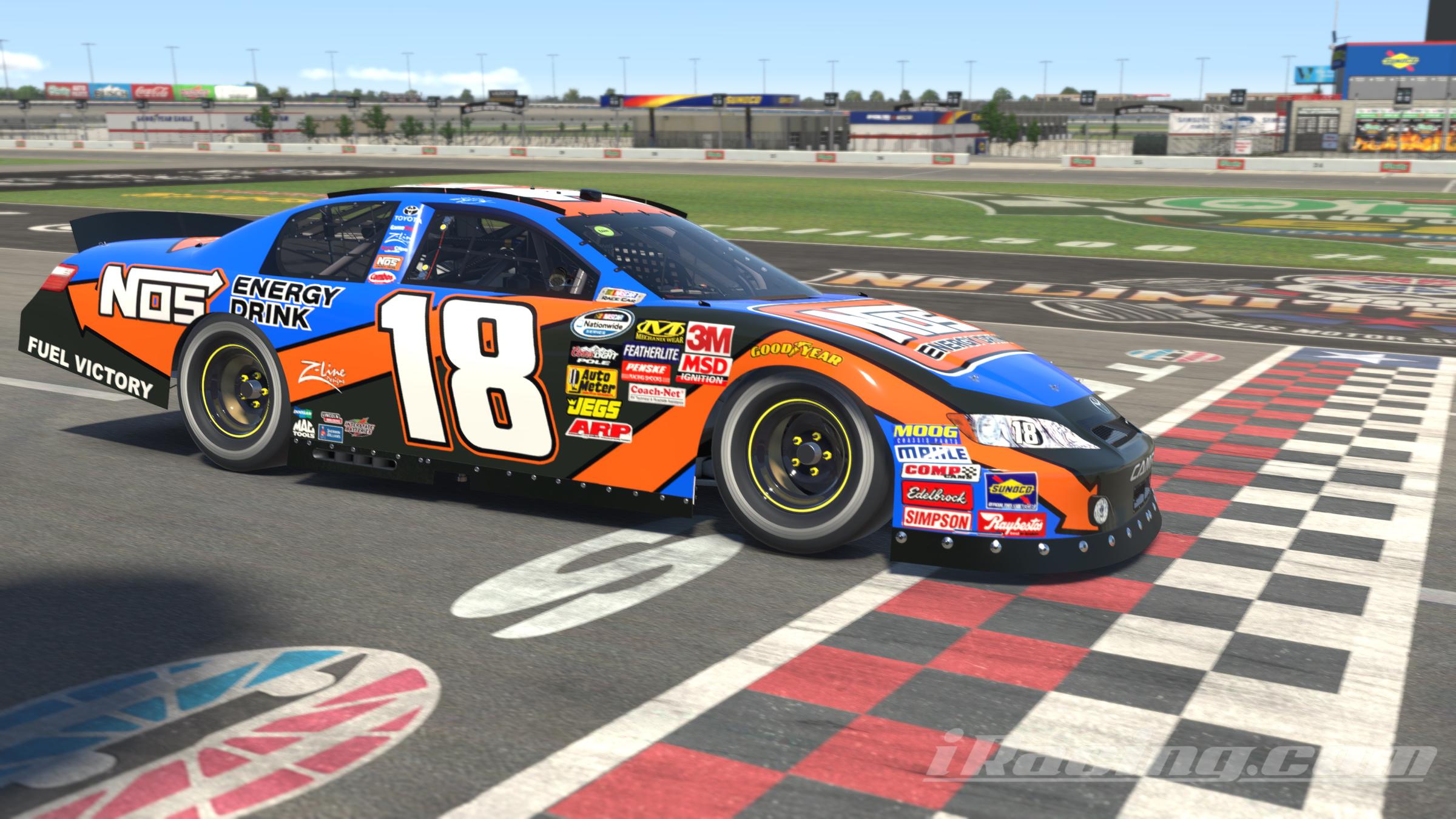 Kyle Busch 2010 NOS Camry (Custom #) by Gary P. - Trading Paints