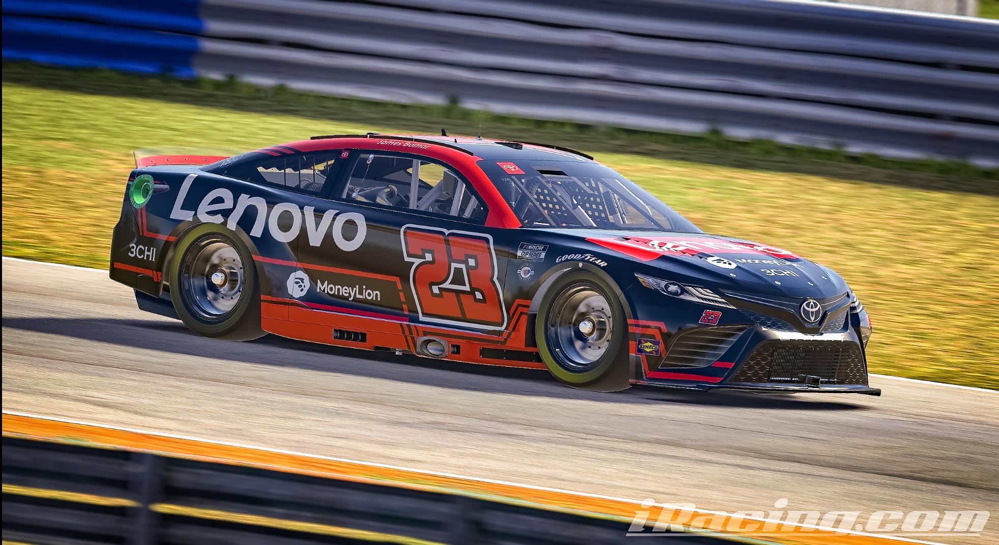 Lenovo #23 Toyota by James R Bomar - Trading Paints
