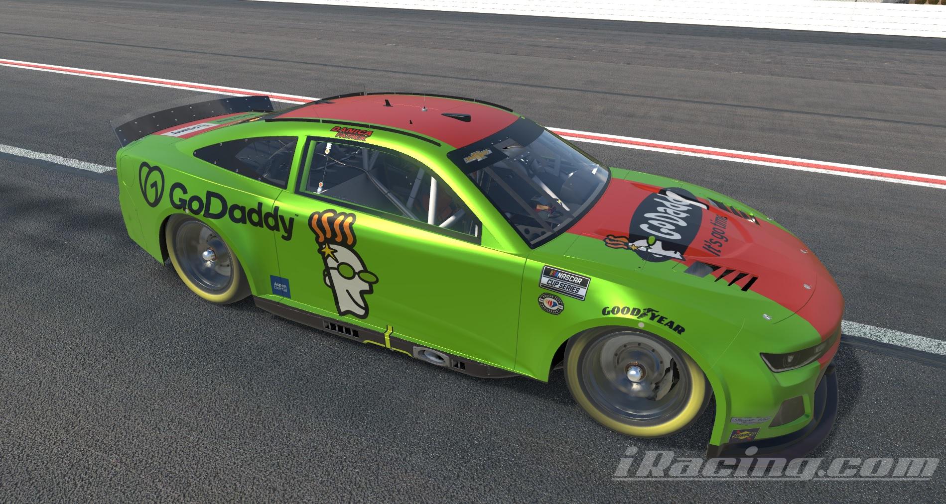 Chevrolet Camaro ZL1 Nextgen GoDaddy Green and Orange by Chris Bull ...