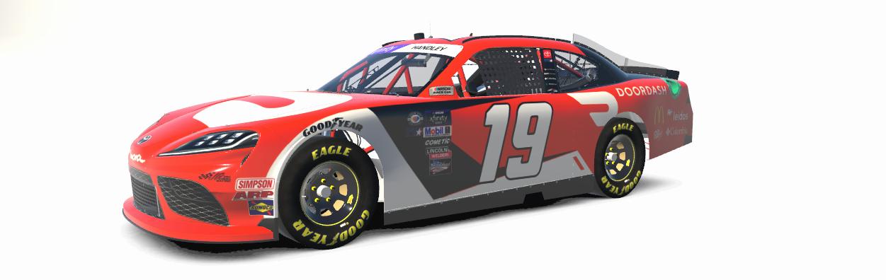 #19 - Bubba Wallace - Joe Gibbs Racing - JGR - Doordash - 2023 Xfinity ...