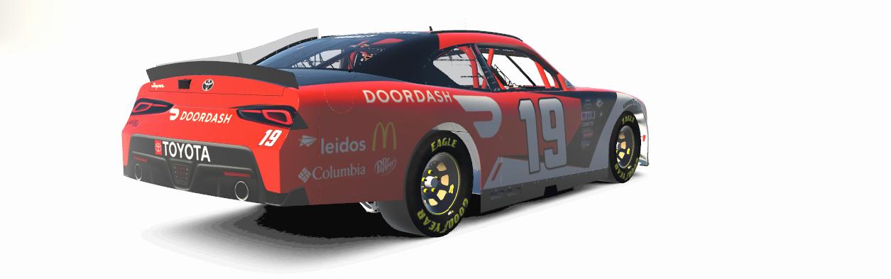 #19 - Bubba Wallace - Joe Gibbs Racing - JGR - Doordash - 2023 Xfinity ...