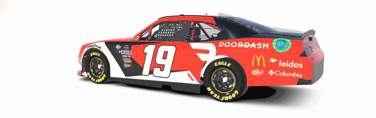 #19 - Bubba Wallace - Joe Gibbs Racing - JGR - Doordash - 2023 Xfinity ...