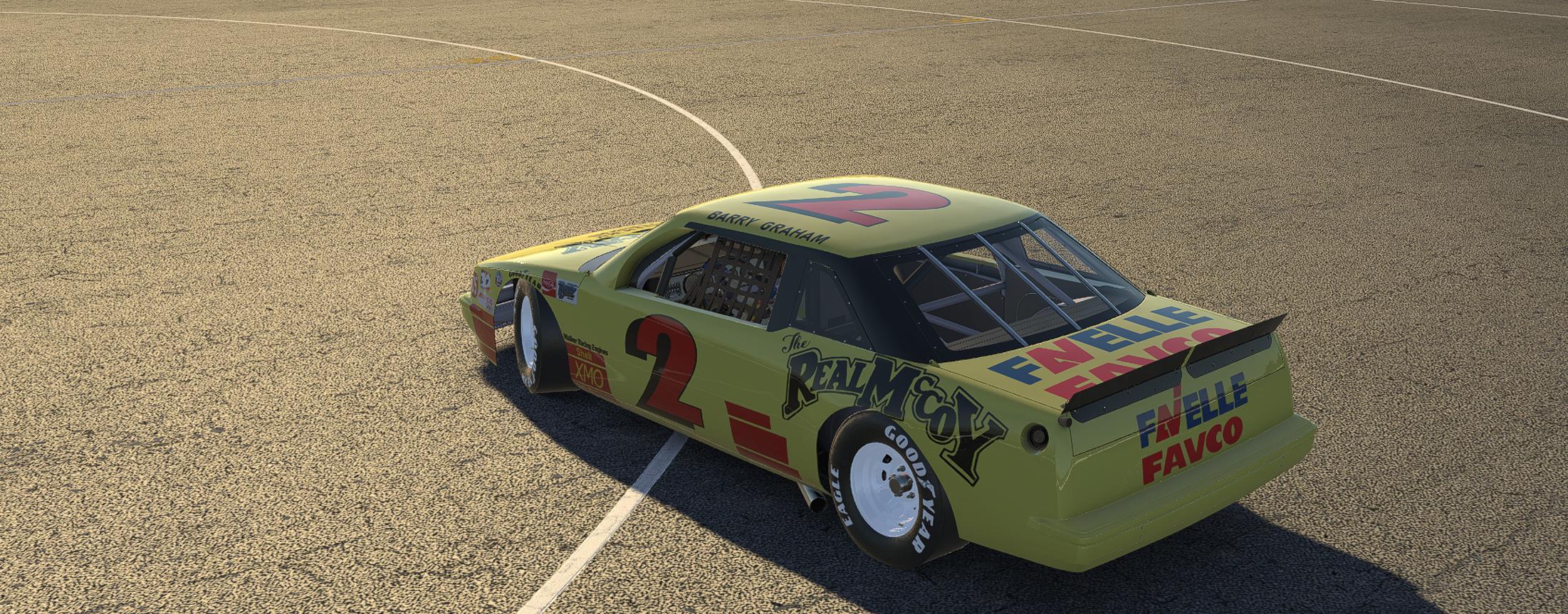 Barry Graham #2 Olds by Tex Lindner - Trading Paints