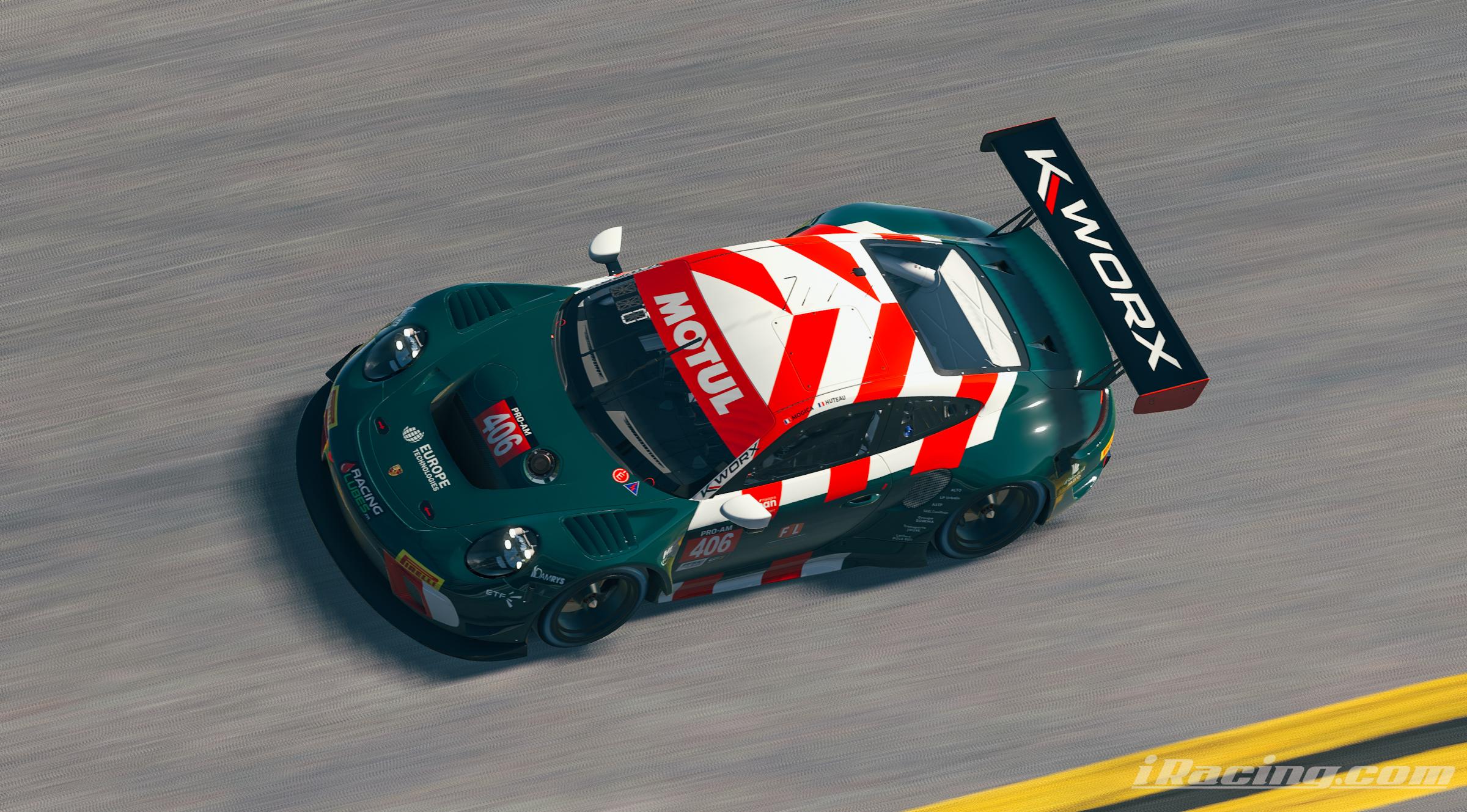 K-Worx Racing Porsche GT3R Tribute to #12 IMSA Version by Patryk ...