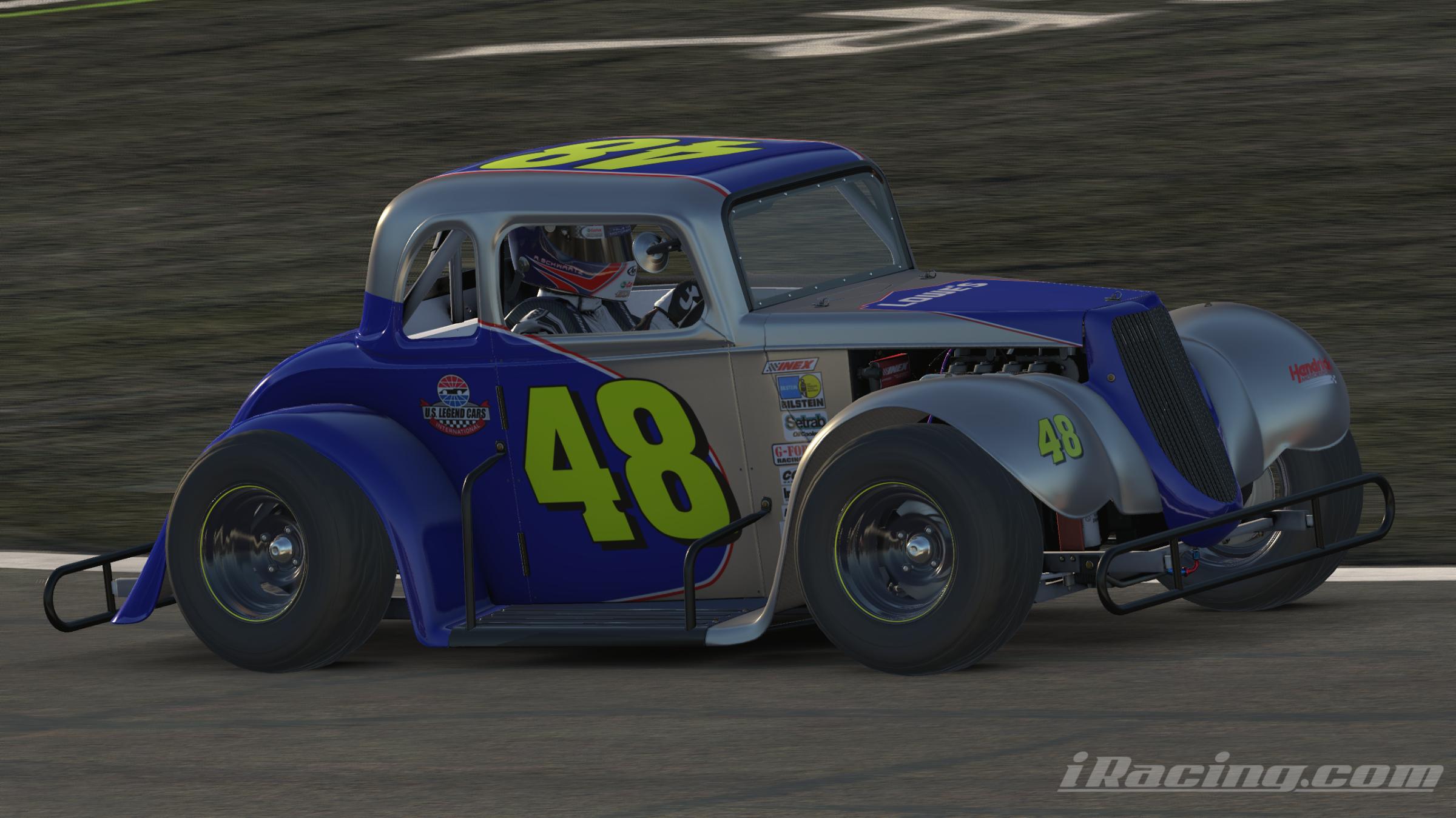 Lowes Legends Coupe W/ Numbers by Andrew Schwartz - Trading Paints