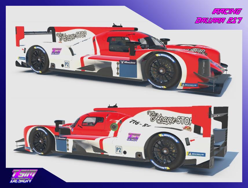 The Hoagie Spot Dallara P217 by Zachary S. - Trading Paints