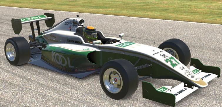 1997 Team KOOL Green Parker Johnstone by Matthew Ponto - Trading Paints