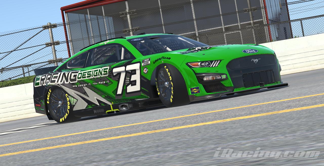 Patrick Rushton #73 E Racing Designs Nextgen Mustang W/ Spec Map by Rob ...