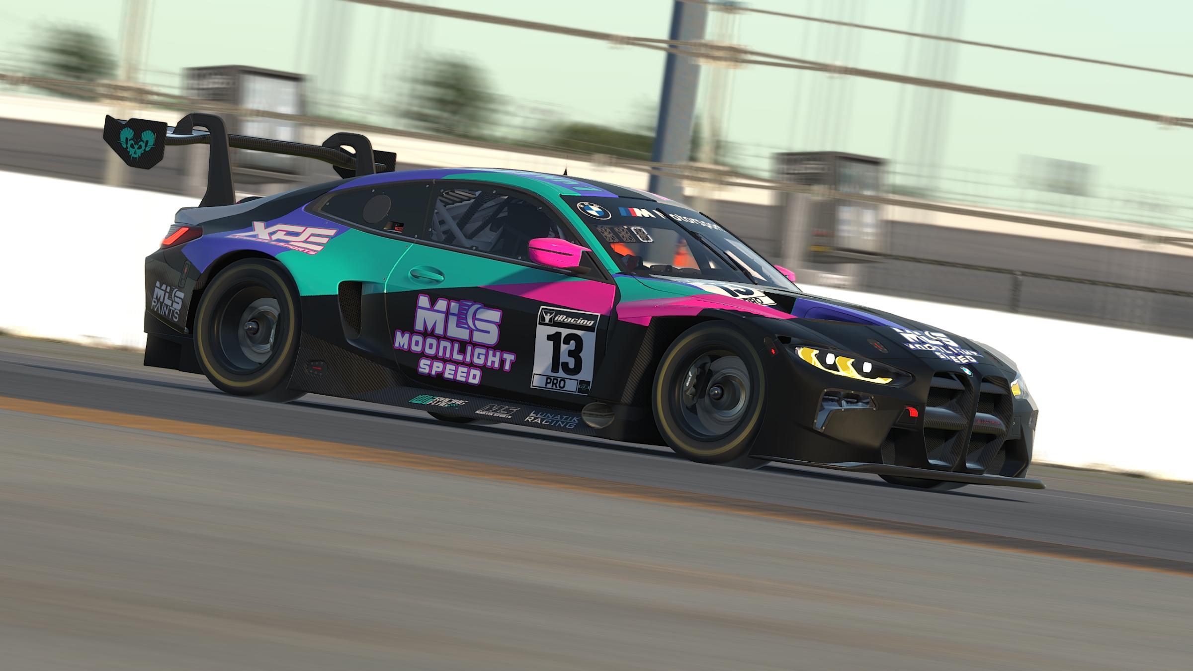 Moonlight Speed BMW GT3 by Jordan Spoon2 - Trading Paints