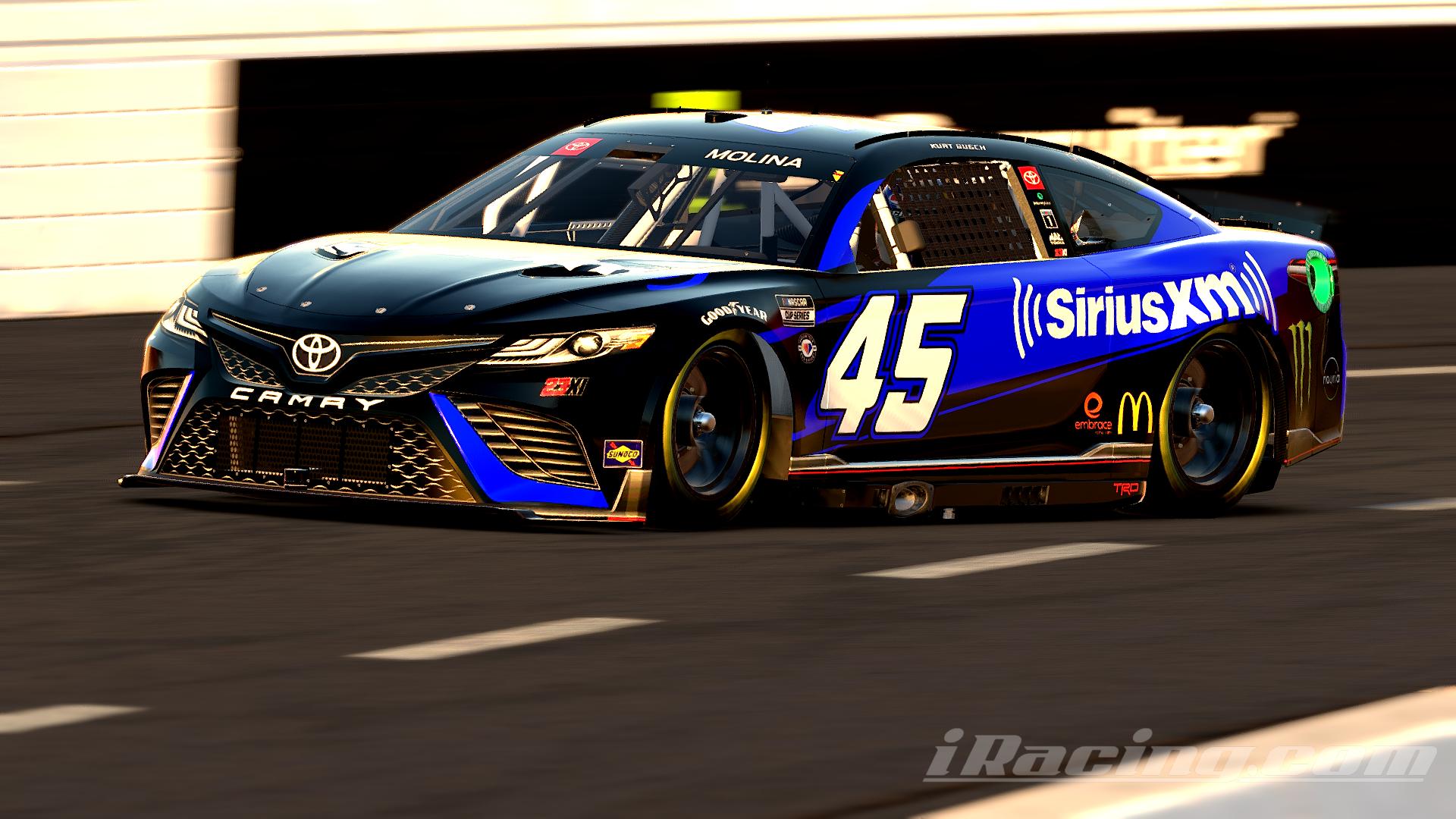 Kurt Busch 2022 Sirius XM Toyota Next Gen by Maximus M. - Trading Paints