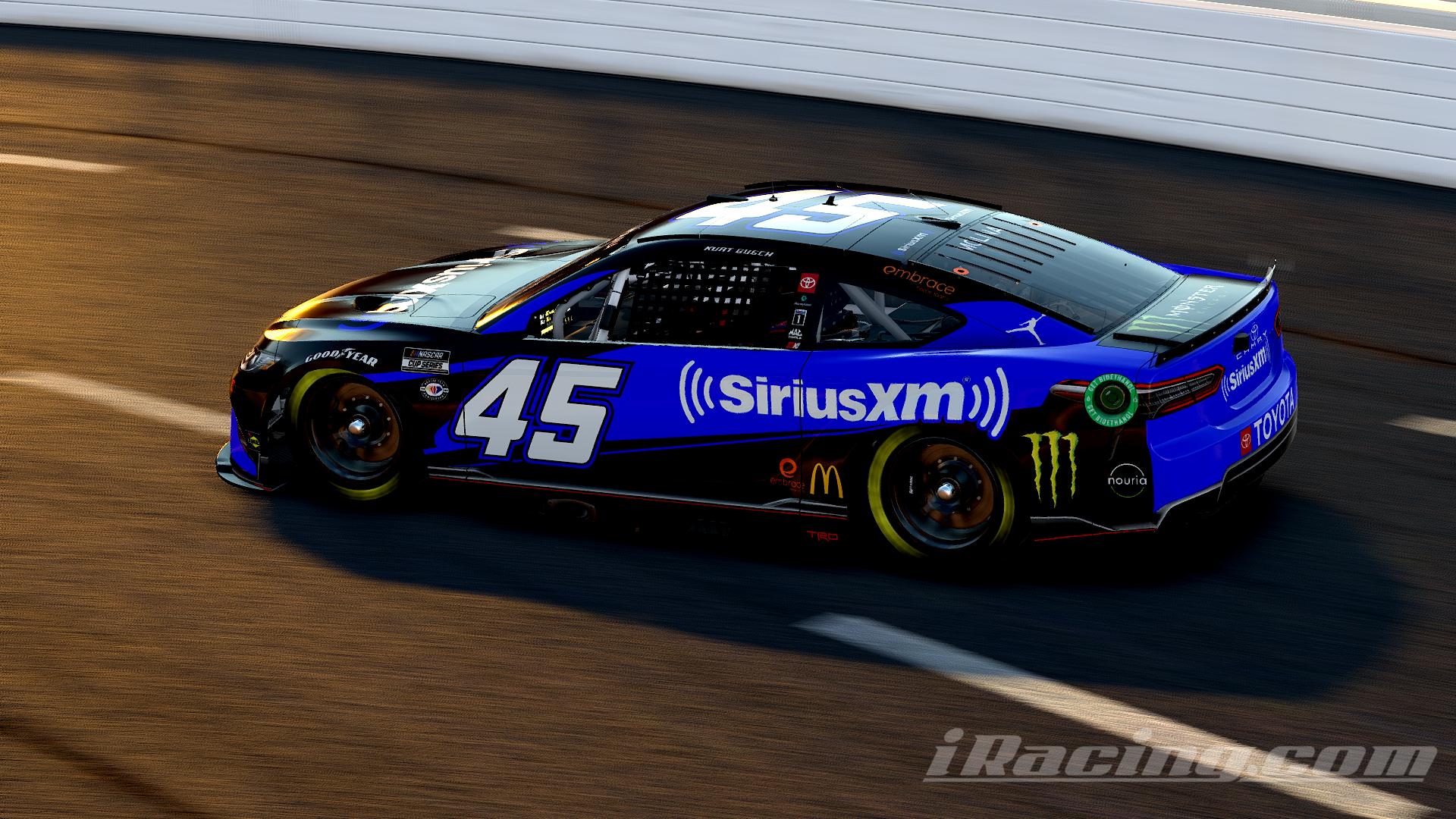 Kurt Busch 2022 Sirius XM Toyota Next Gen by Maximus M. - Trading Paints