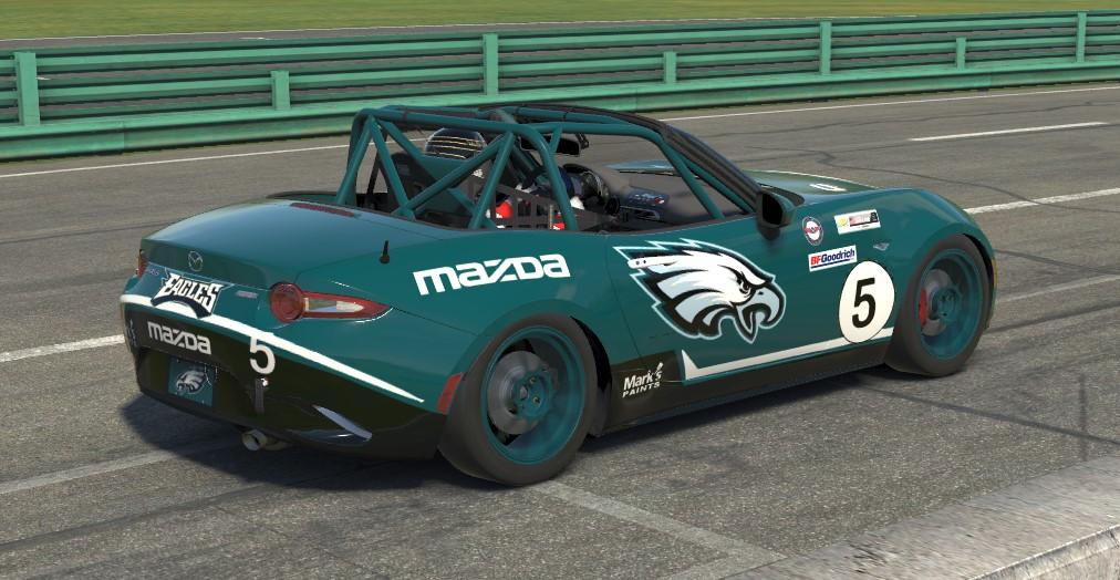 eagles Mazda MX5 2020 by Mark B. - Trading Paints