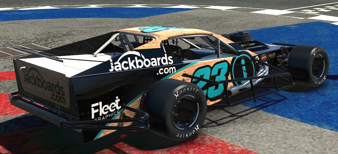 #23 Brad Zahensky jackboards.com Modified (custom number) by David K ...