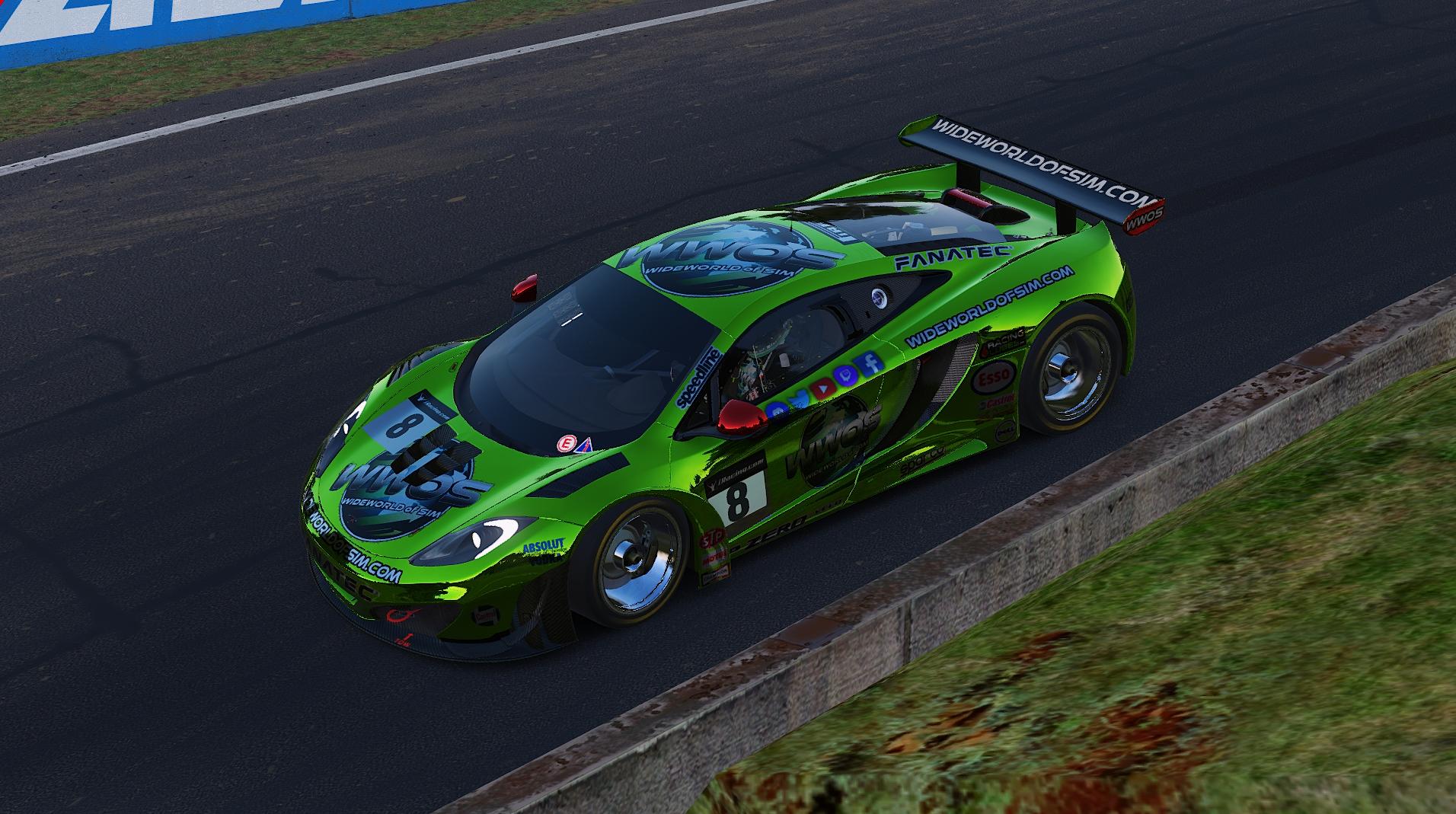 McLaren MP4-12C GT3 - FLURO by Scotty P. - Trading Paints