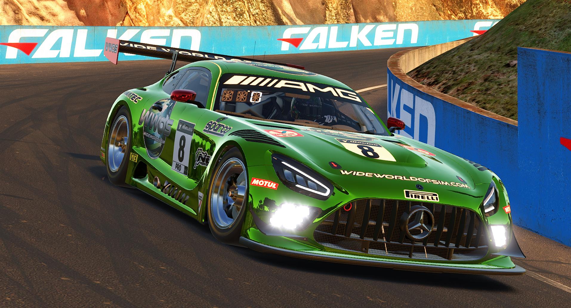 Mercedes-AMG GT3 2020 - FLURO by Scotty P. - Trading Paints