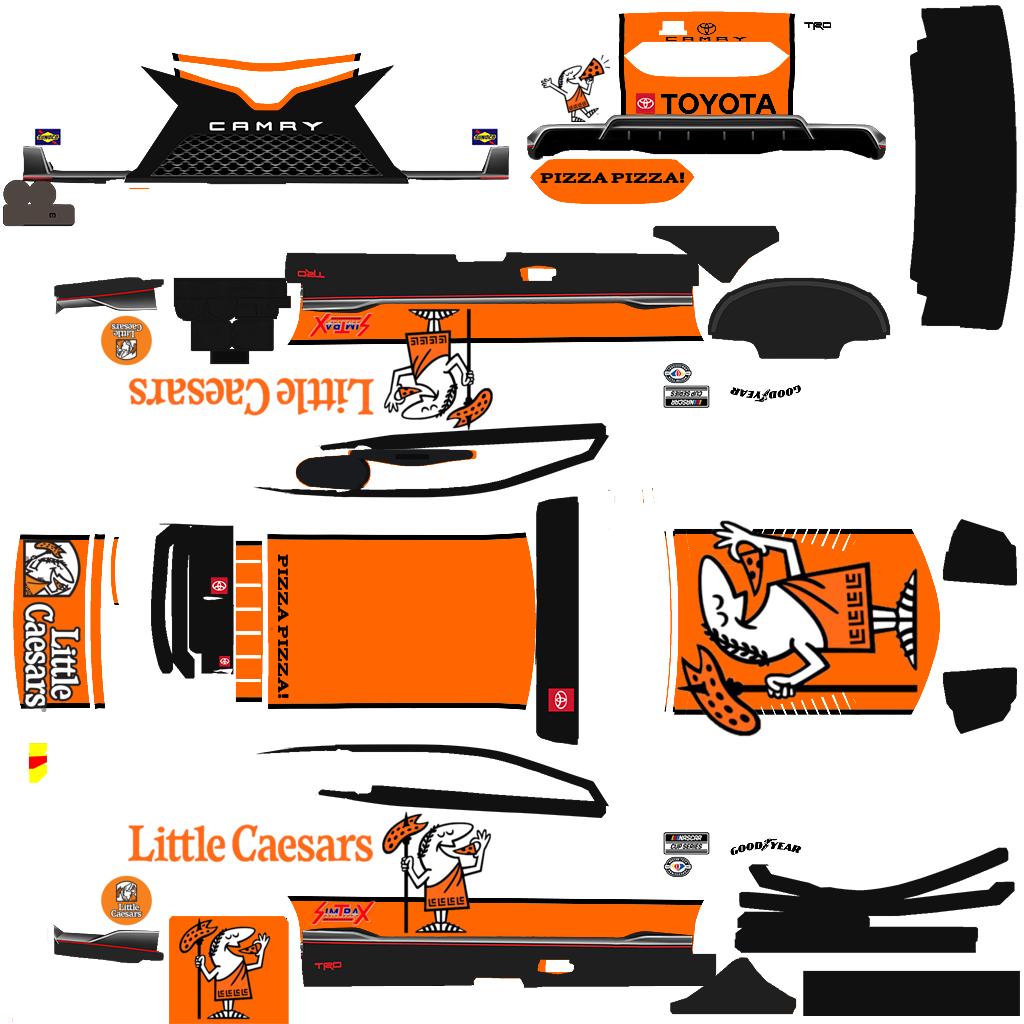 Little Caesars Toyota Camry by Dustyn Reinstetle - Trading Paints