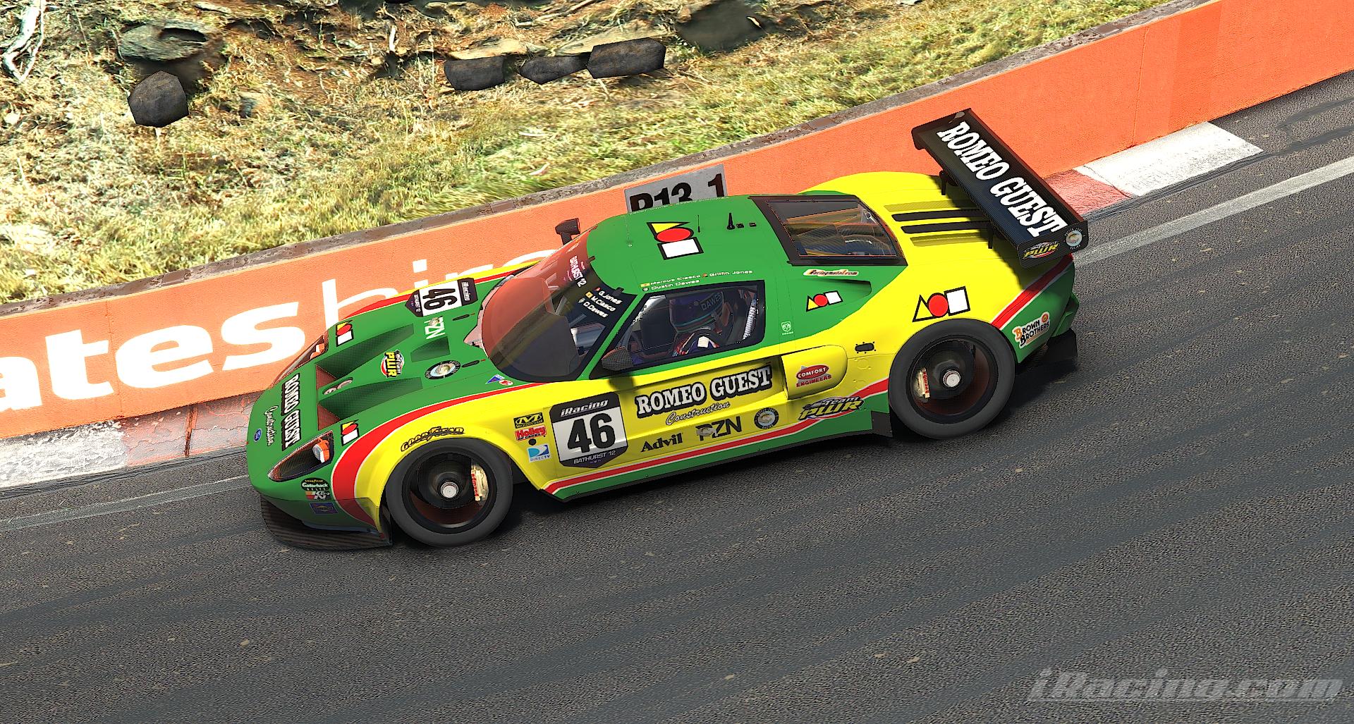 Carl Long Puffer Zone Racing / Team PWR Bathurst 12 by Dustin William Owen Dawes - Trading Paints