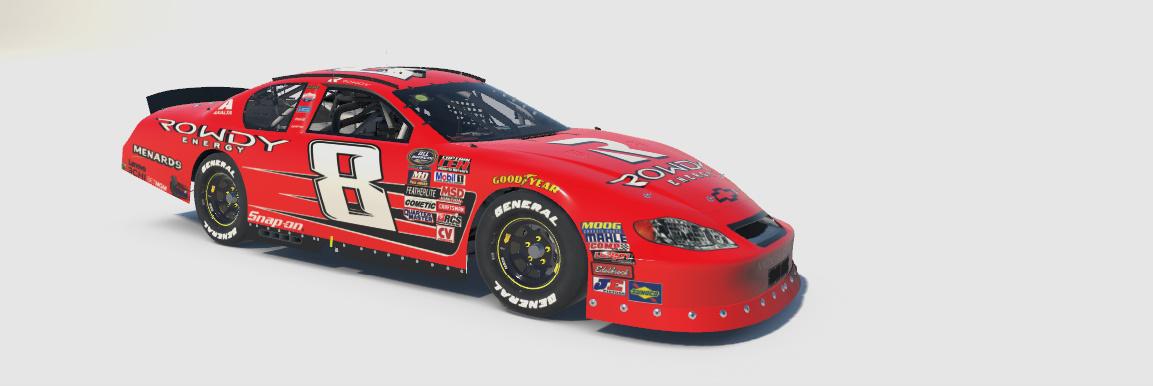 Rowdy Energy throw back 8 by Christopher Travis2 - Trading Paints