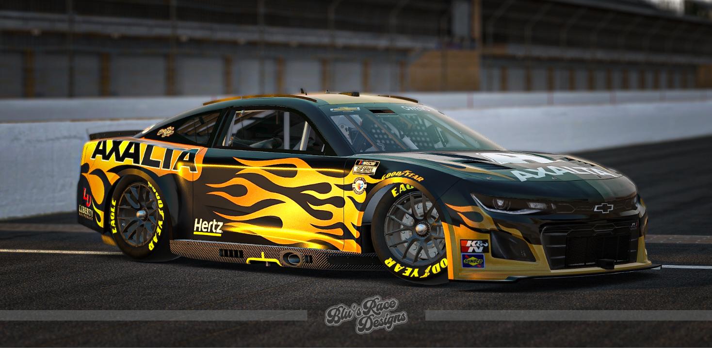 Byron Axalta Black and Gold NG Camaro by Noah O. - Trading Paints