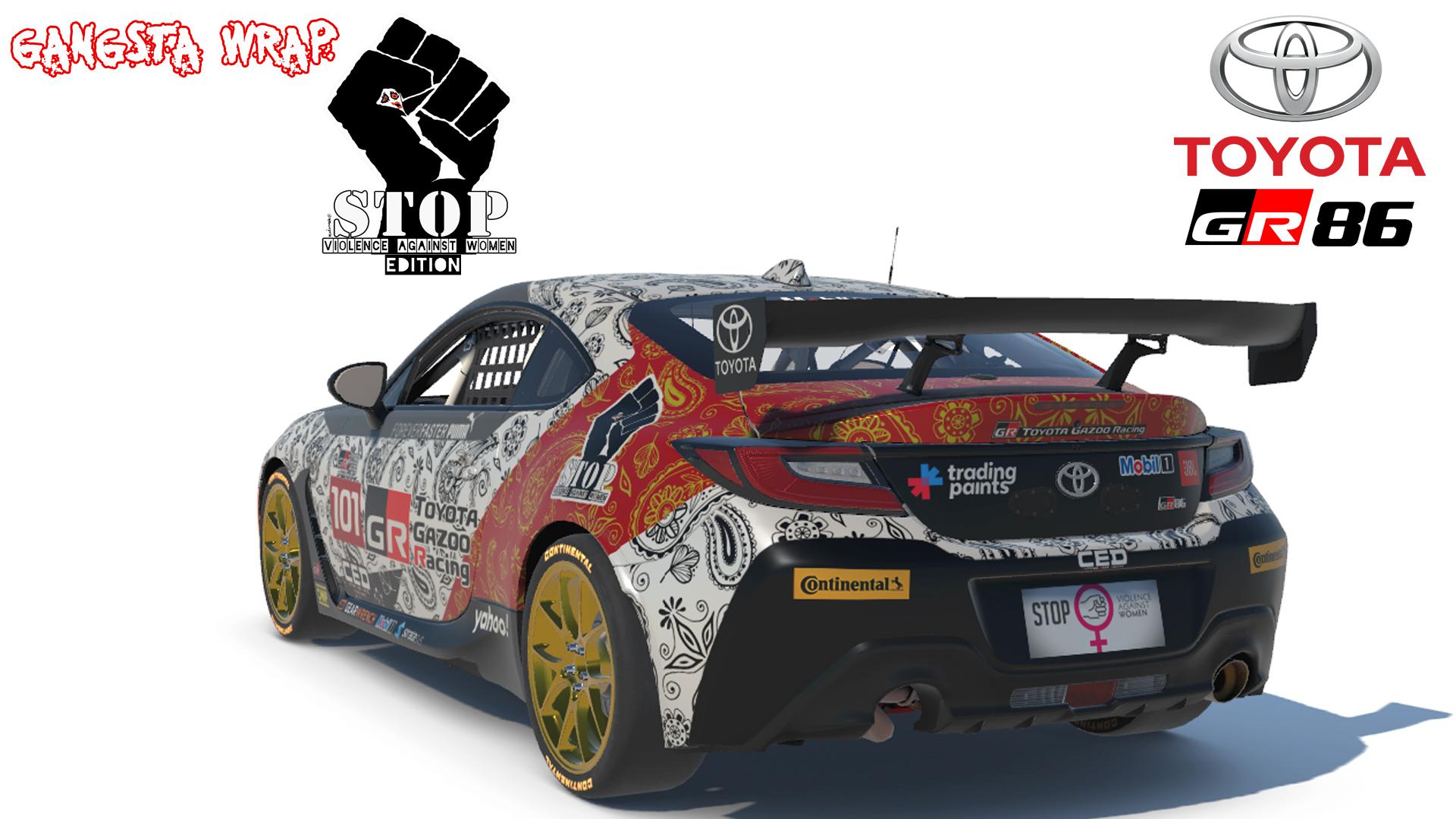 Stop Violence Against Women GR86 Gangsta Wrap verII by Marshall W ...