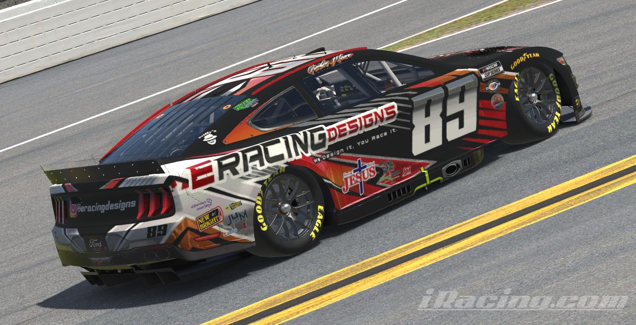Quinten Moore #89 E Racing Designs 2023 Nextgen W/ Spec Map by Rob ...
