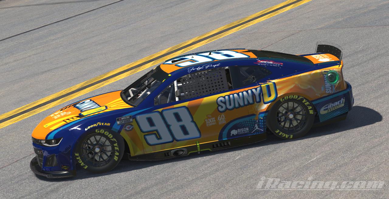 Jordyn Propst #98 Sunny D Nextgen Camaro W/ Spec Map by Rob Evans ...