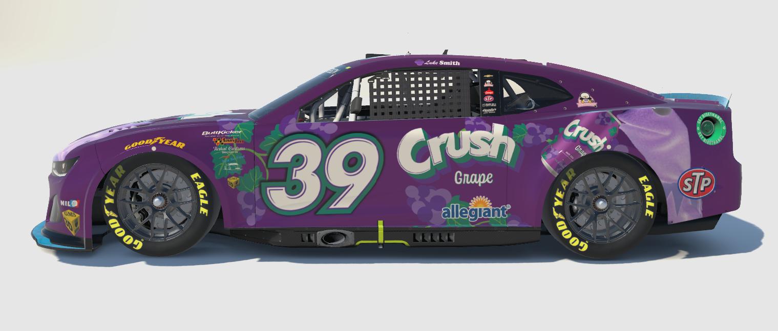 Lukes Grape Crush Camaro Cup car by Jon M Peterson - Trading Paints