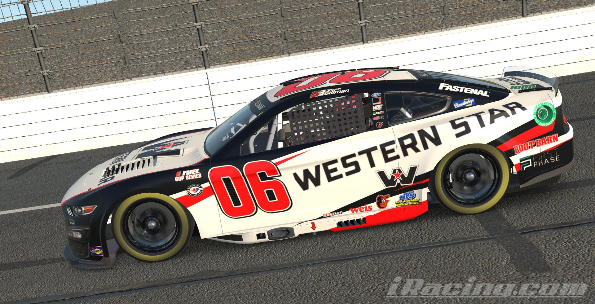 #06 Western Star Ford Mustang by Shawn Billman - Trading Paints