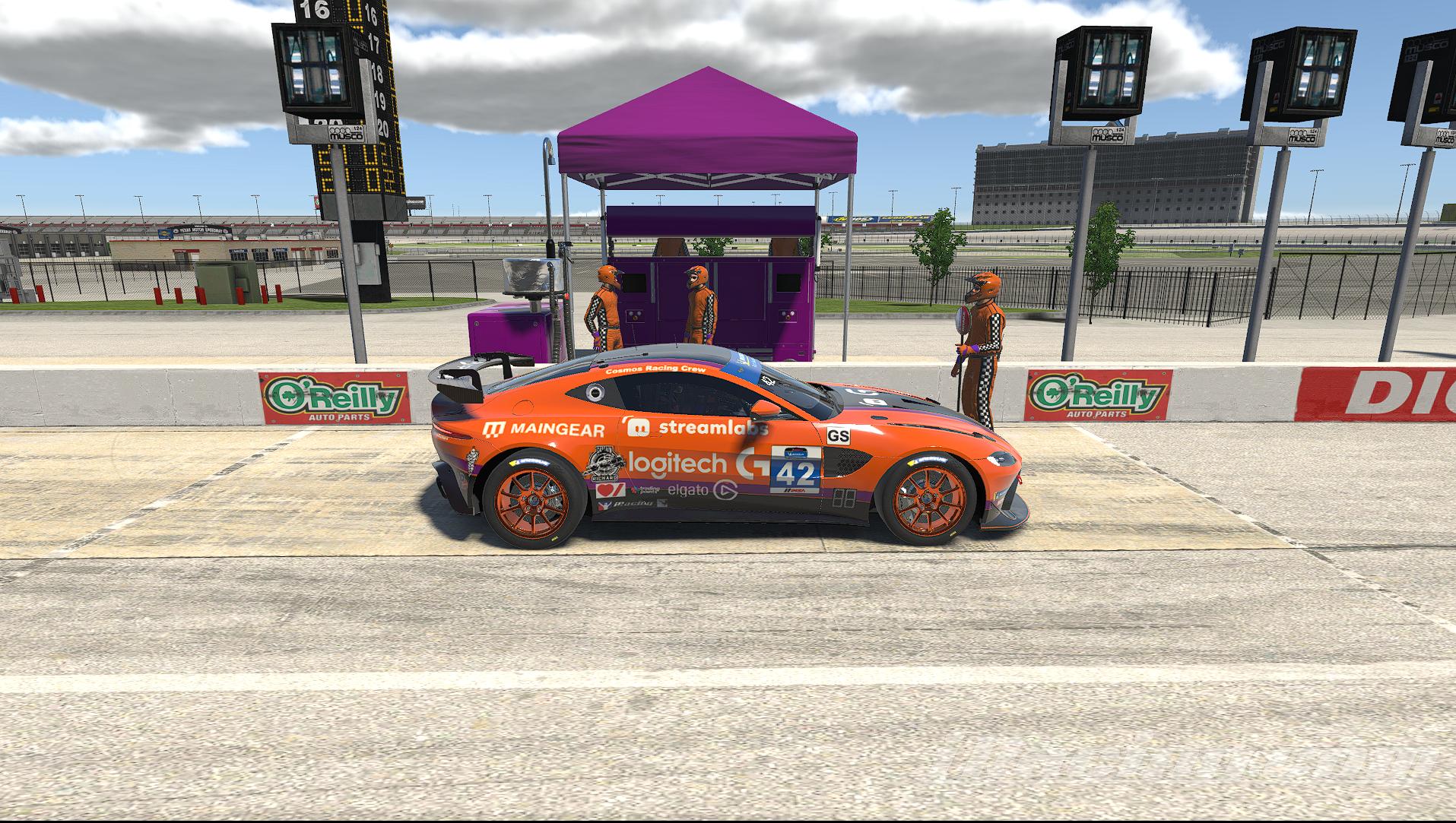 Cosmos Racing Crew Aston Martin Vantage GT4 Version 2 by C James Goode ...