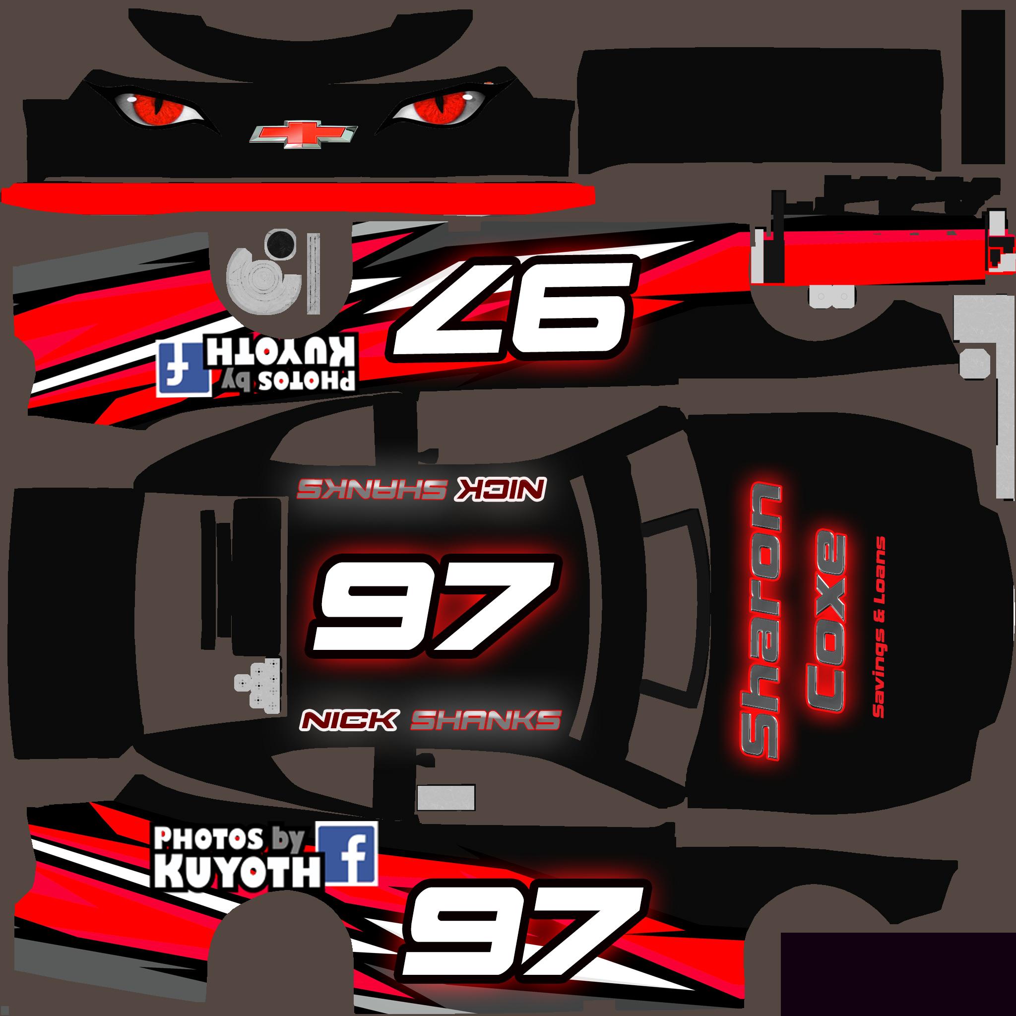 Super Late green vector 97 lmk by Billy Kuyoth - Trading Paints