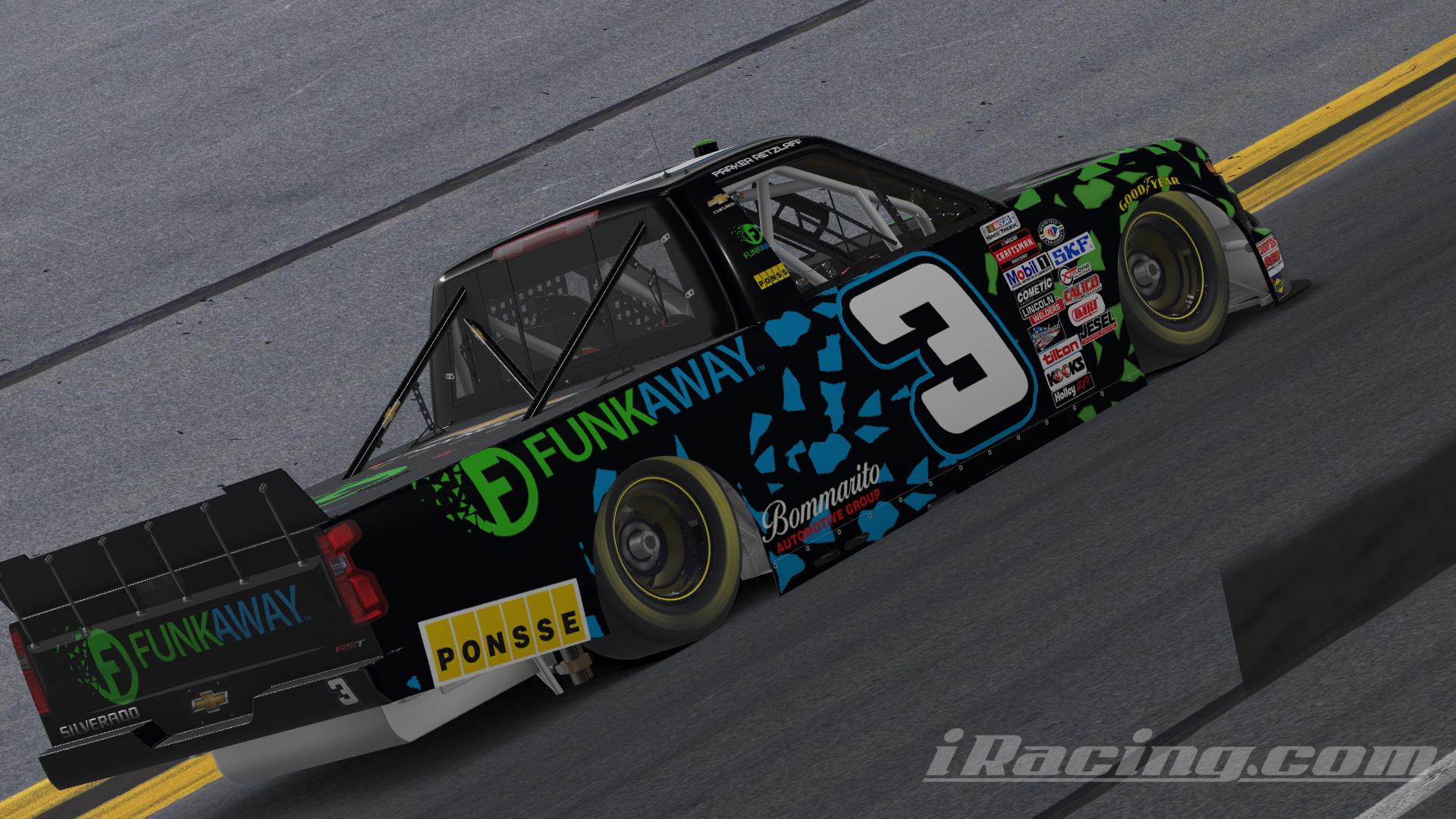 Parker Retzlaff 2023 Funkaway No Number by Martin Roberg - Trading Paints