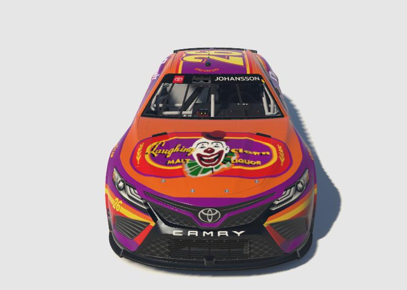 Dennit Racing Laughing Clown Malt Liquor by Adrian M Johansson ...