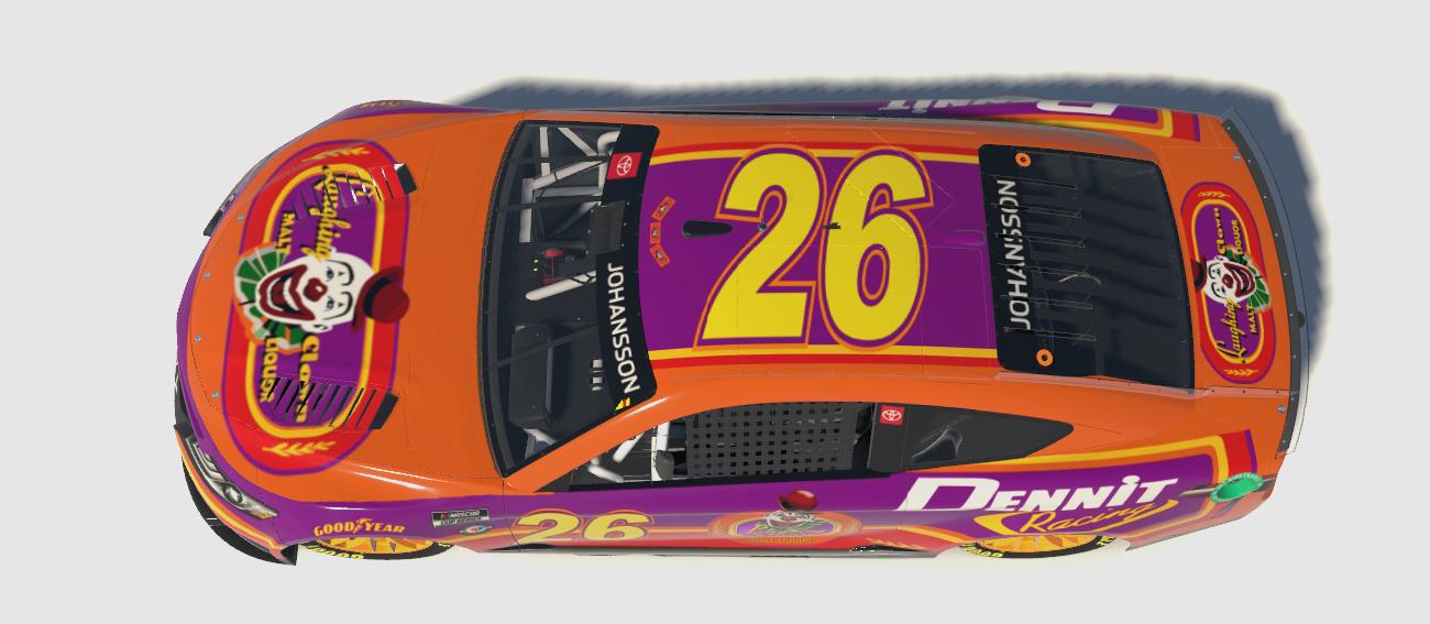 Dennit Racing Laughing Clown Malt Liquor by Adrian M Johansson ...