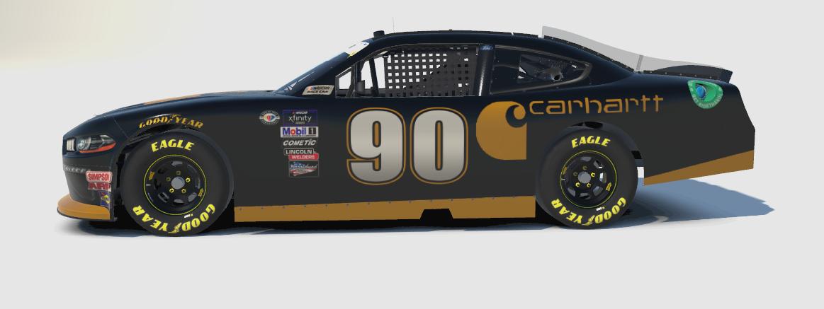 Xfinity Ford Mustang Carhartt alt color by John Fix - Trading Paints