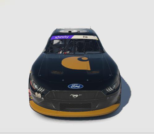 Xfinity Ford Mustang Carhartt alt color by John Fix - Trading Paints