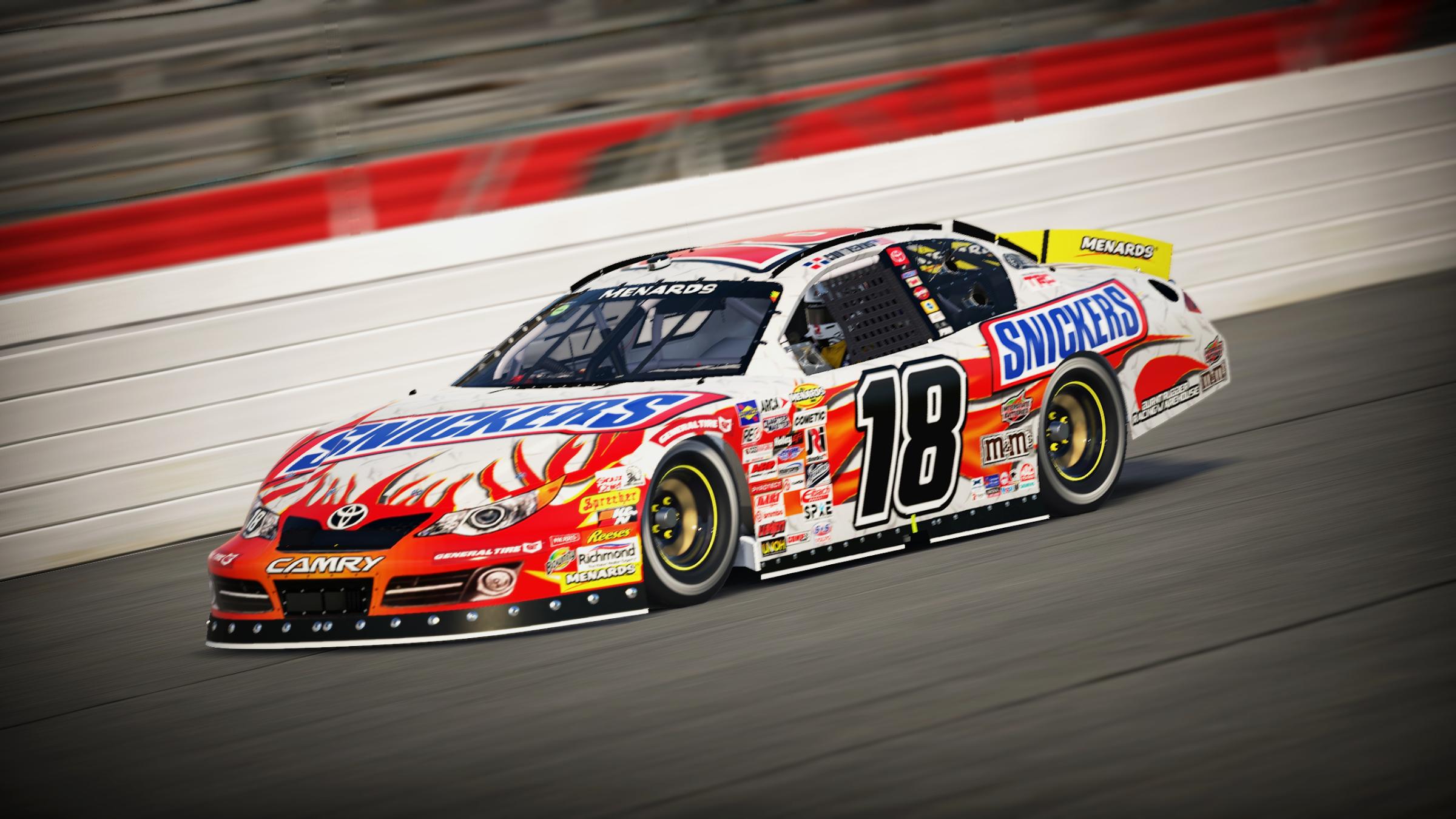 Aledam Contreras 2023 Snickers (2010 Throwback) Arca (Gen 4) Camry ...