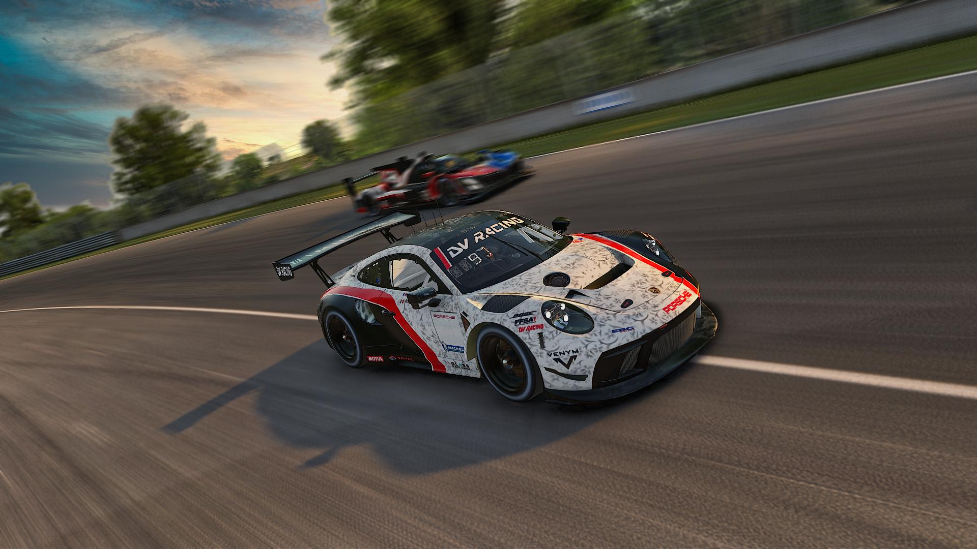 porsche gt3 dvracing by Mathieu Da Silva - Trading Paints