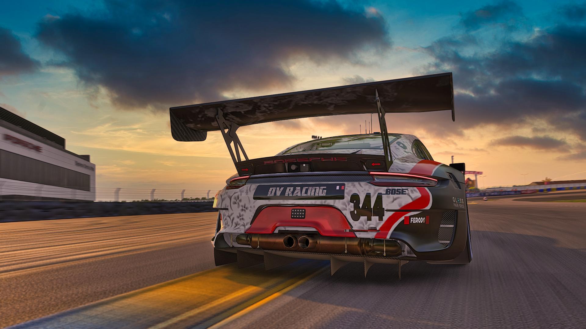 porsche gt3 dvracing by Mathieu Da Silva - Trading Paints