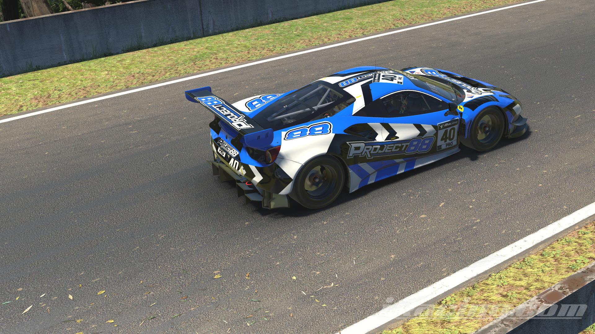 PROJECT88 Ferrari GT3 by Dan Babic - Trading Paints