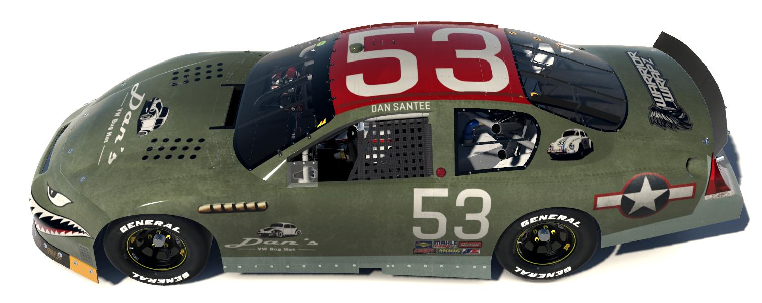 Dan Santee #53 - ARCA Menards Chevrolet Impala - Dans VW Bug Hut by ...